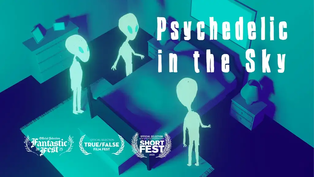 Psychedelic in the Sky (2025) Animated Short Film - Shortfilmtoday